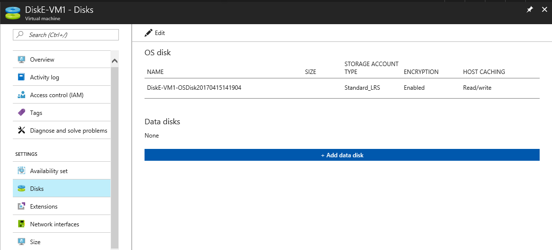 Hannel Hazeley |Azure Disk Encryption (BitLocker) - Setup (GUI)
